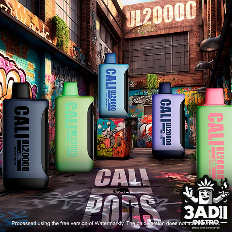 Crossbar E-Cigarette 20K Puffs 50mg 13mL Disposables *Display of 5 ...