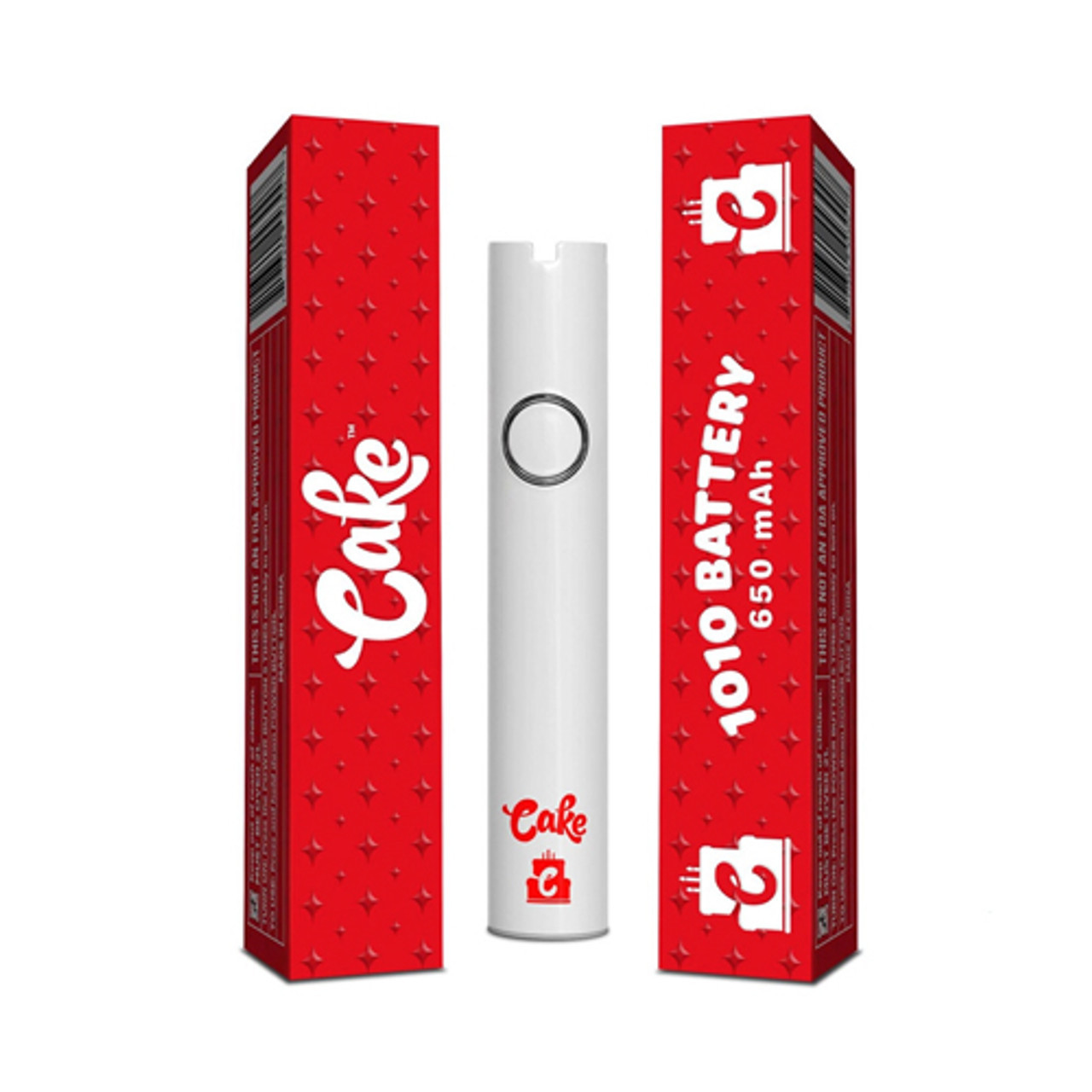 Cake 1010 Cartridge Vape Pen 650mAh Battery *Display of 10* - 3Adi Distro